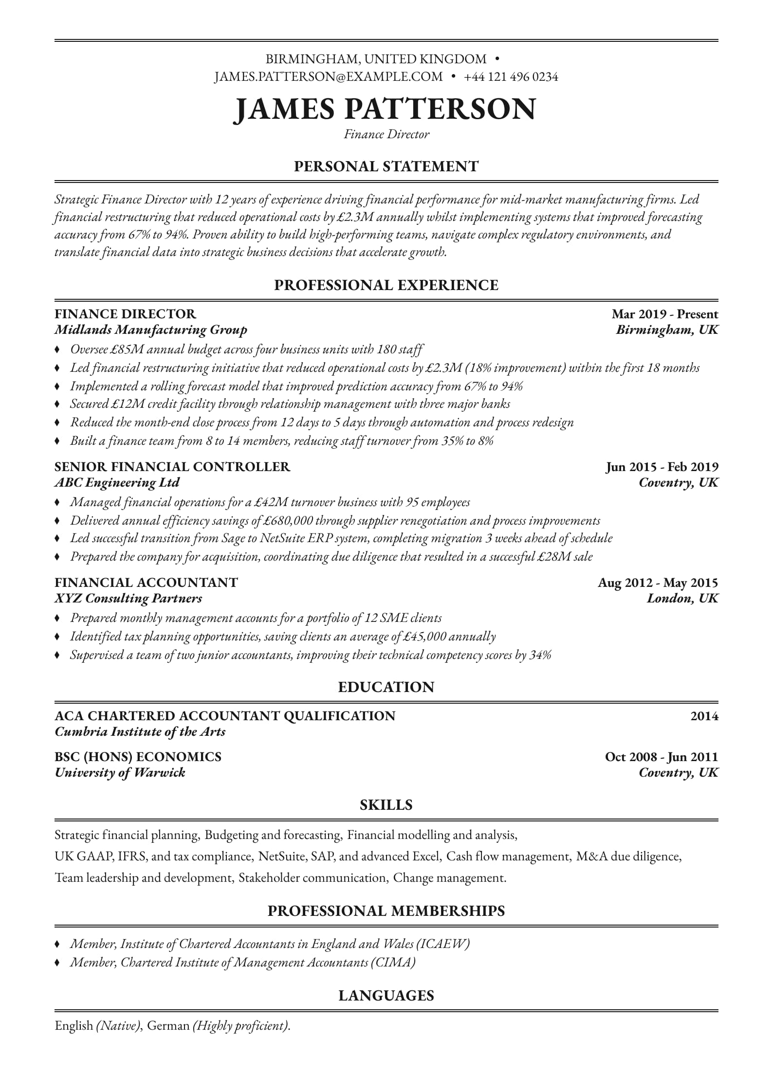 Best CV Examples for Every Career Level: 100+ Editable Samples